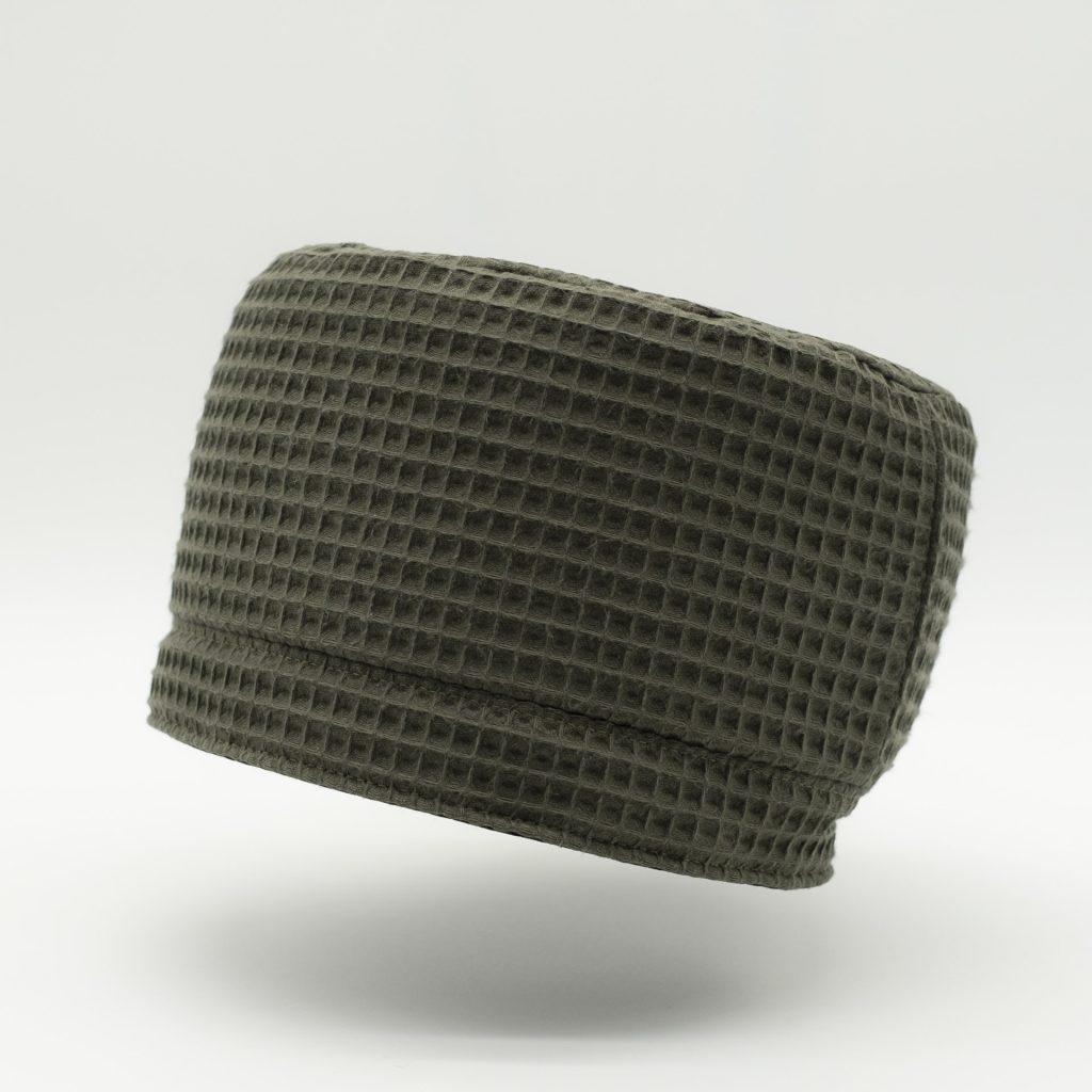 Khaki honeycomb Rasta crown