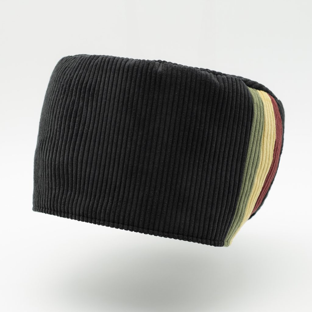 Black handmade Rasta crown