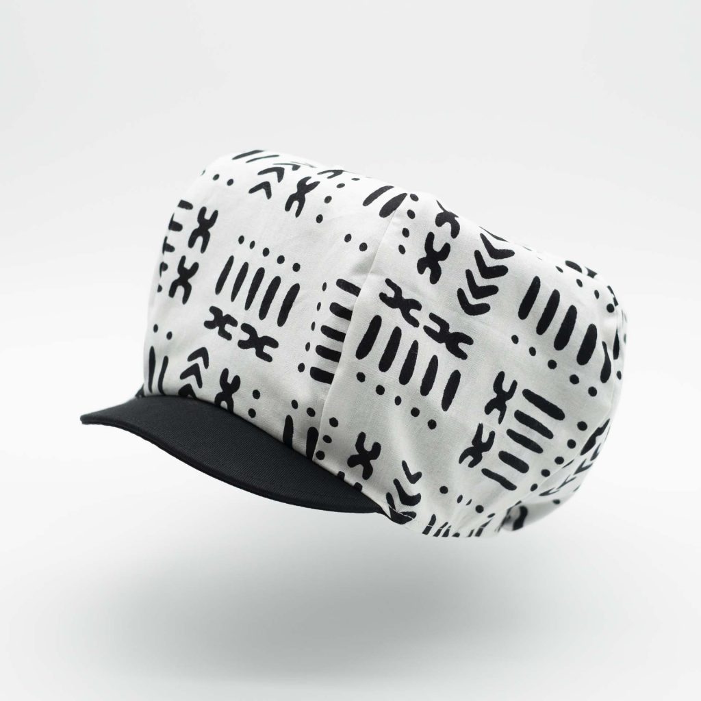 Rasta cap for dreadlocks African patterns